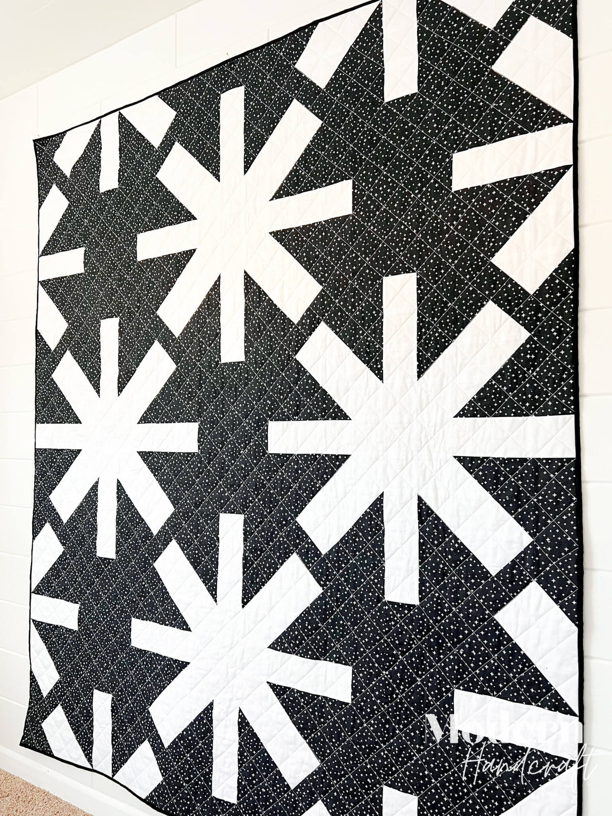 Asterisks Quilt - Peppermint Version – modernhandcraft