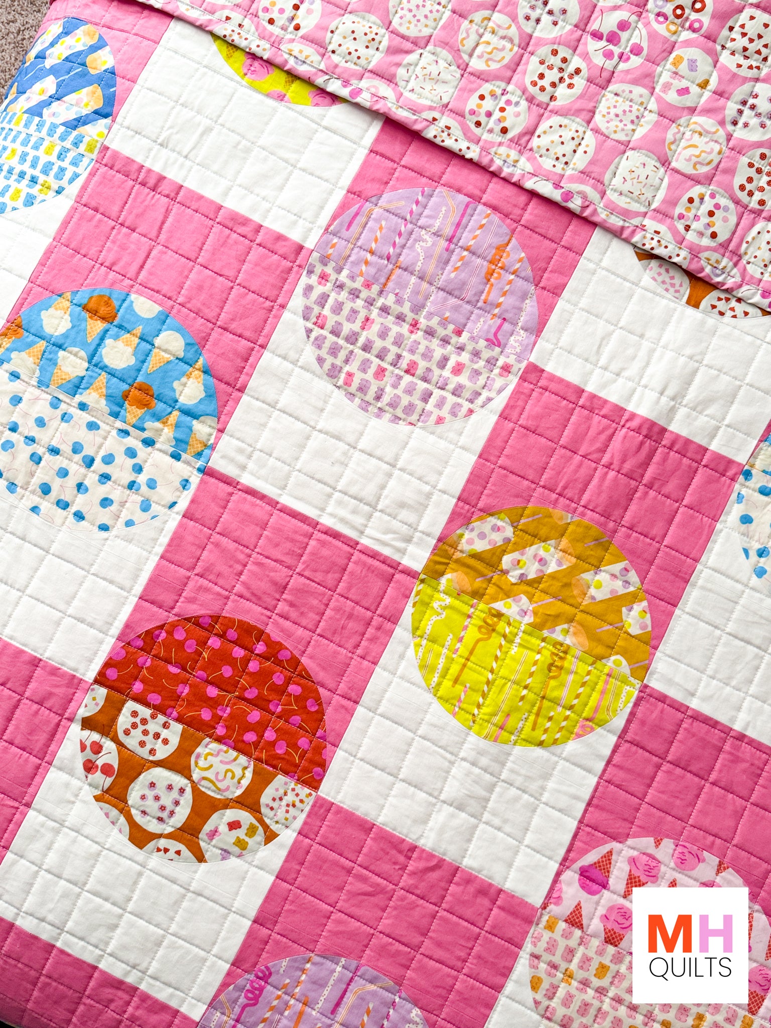 Checkers Quilt - Sugar Cone Version – modernhandcraft