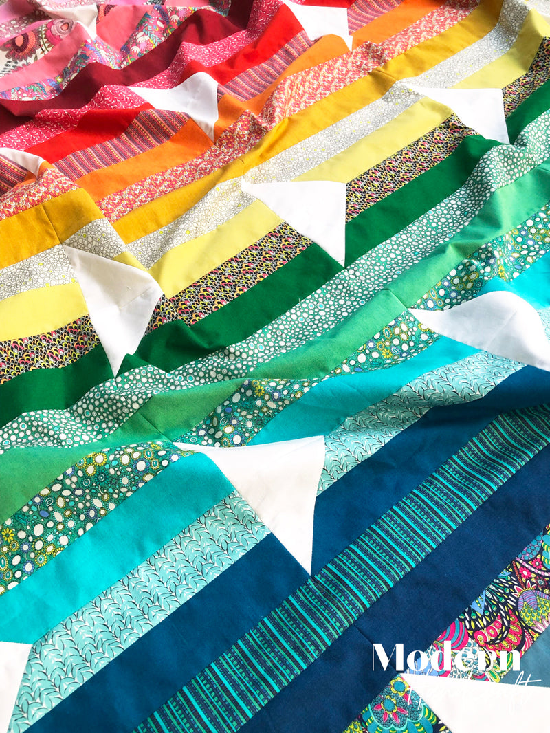 Color Block Baby Bibs / Tutorial – modernhandcraft