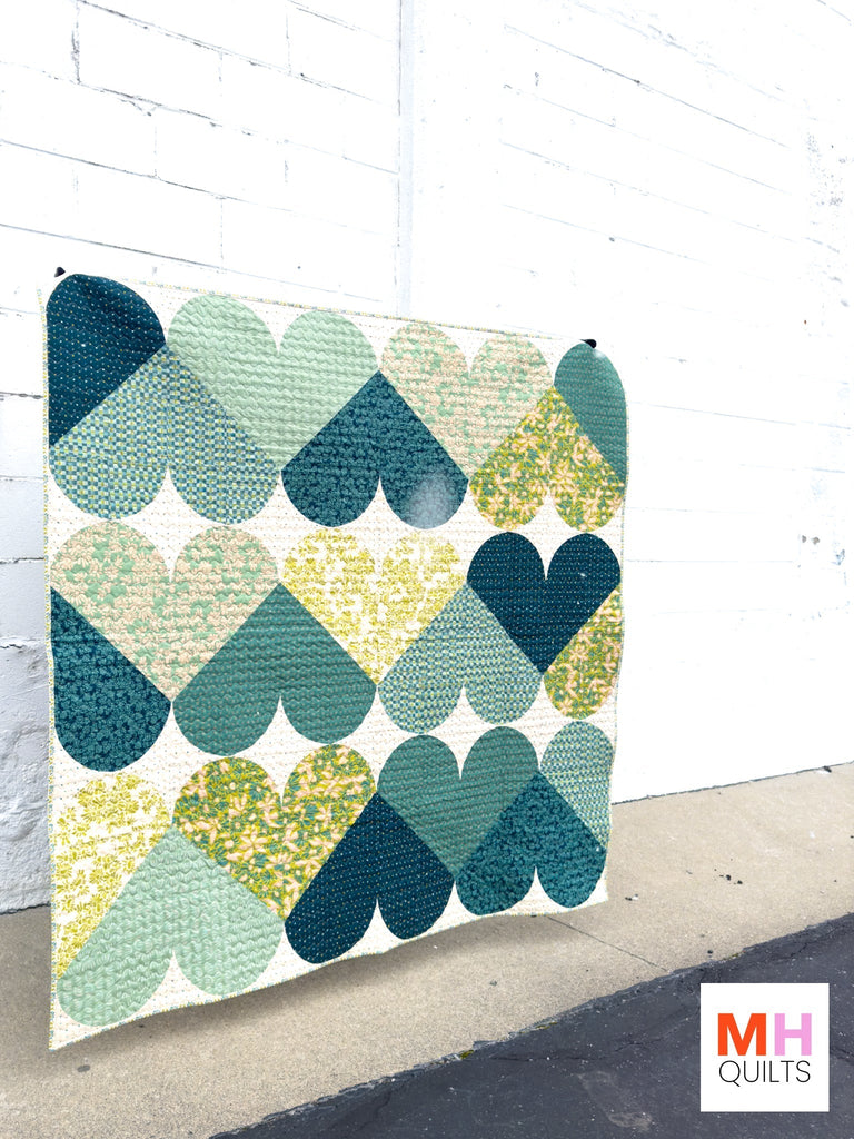 Sweetheart Quilt - Evolve Version – modernhandcraft