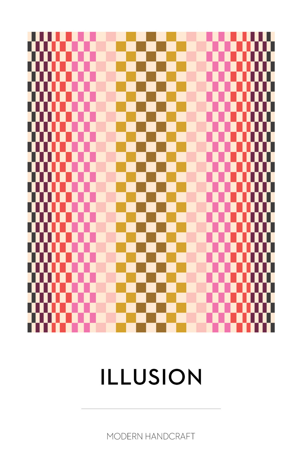Illusion Quilt Printed Pattern – modernhandcraft
