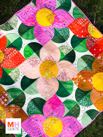 Blooms Quilt PDF Pattern – modernhandcraft