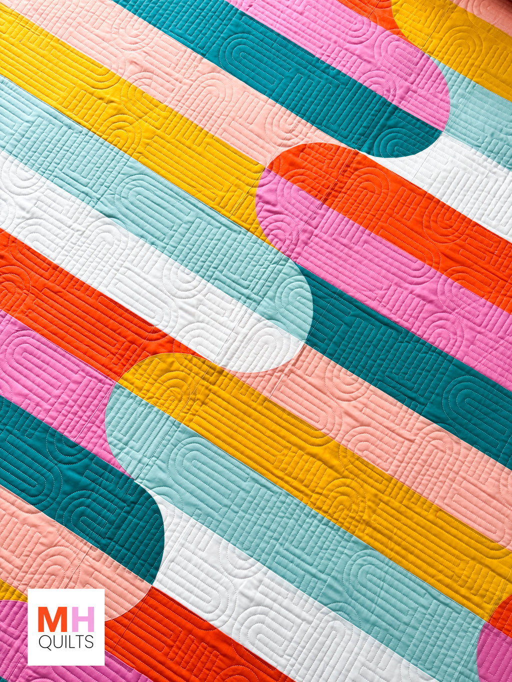 Ripple Quilt PDF Pattern – modernhandcraft