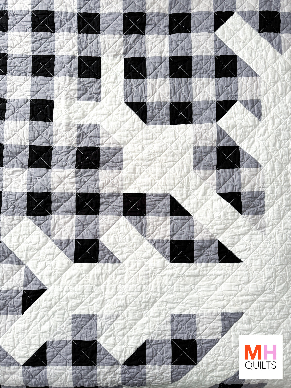 Snowflake Quilt - Buffalo Check Version – modernhandcraft