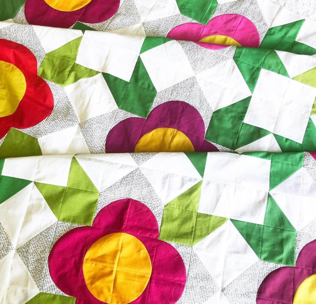Flower Shop Quilt PDF Pattern – modernhandcraft