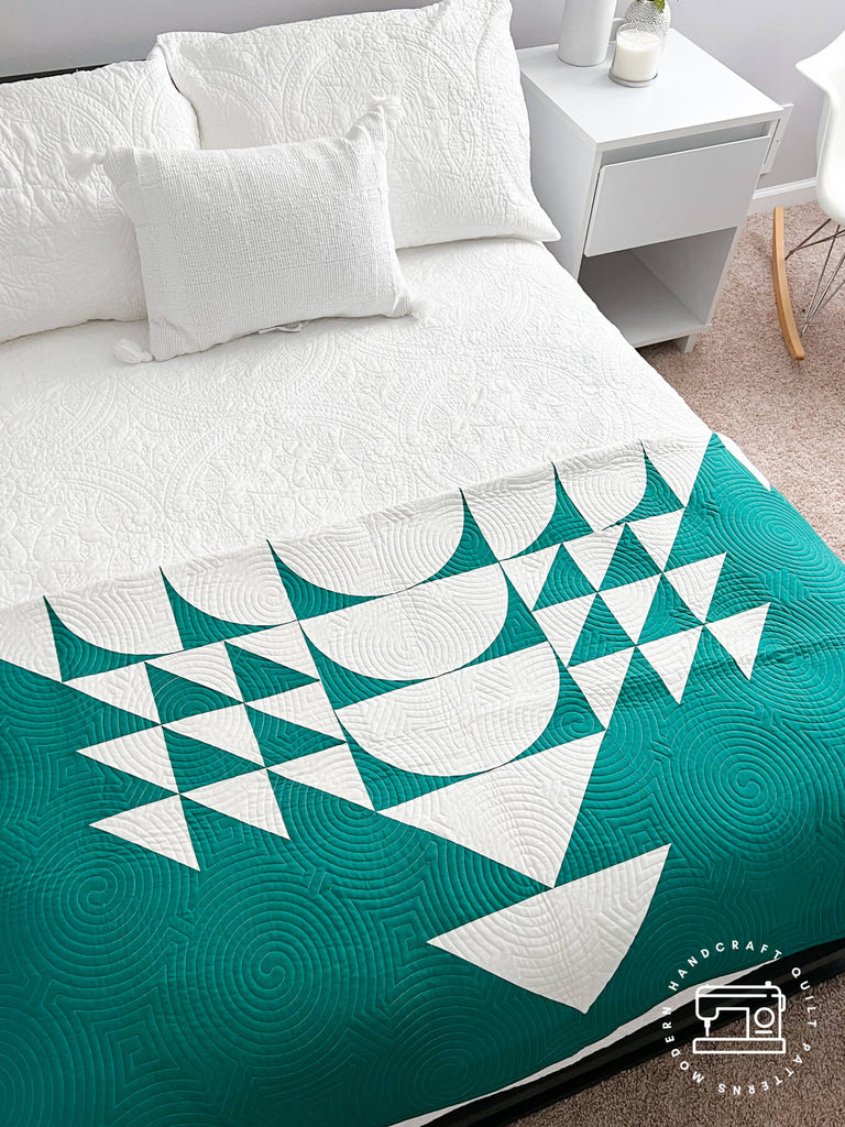 Phase Quilt Printed Pattern – modernhandcraft