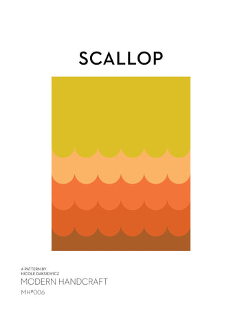 Scallop Quilt PDF Pattern – modernhandcraft